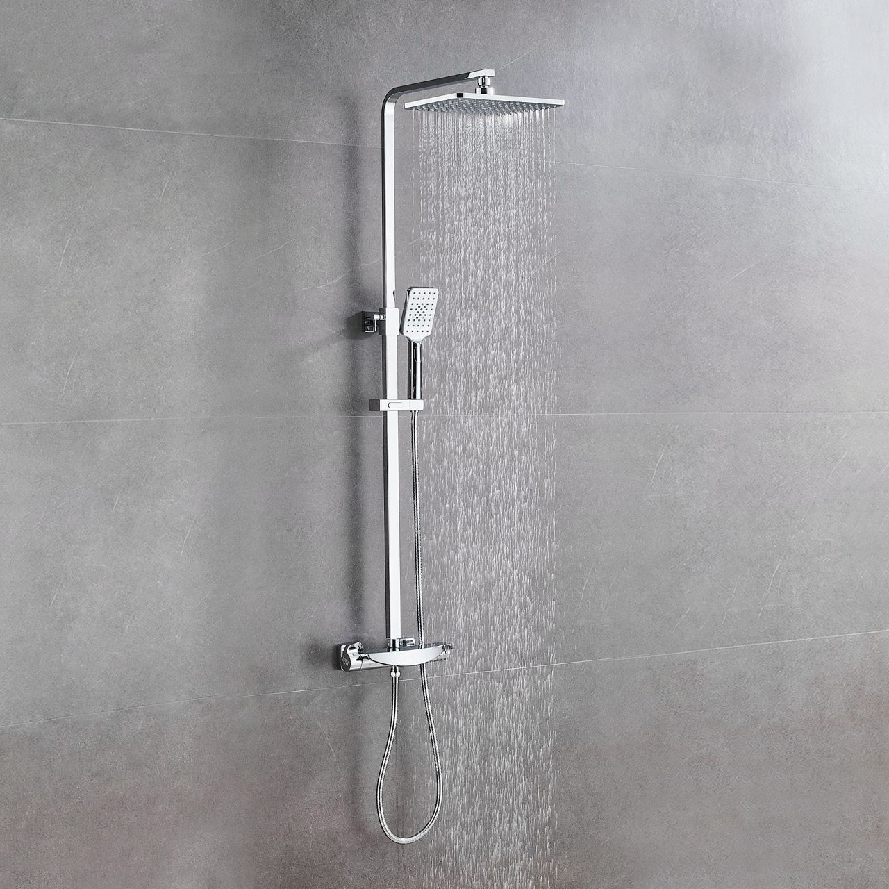 Душова система з термостатом зовнішнього монтажу Nett STH-32 - купити ...